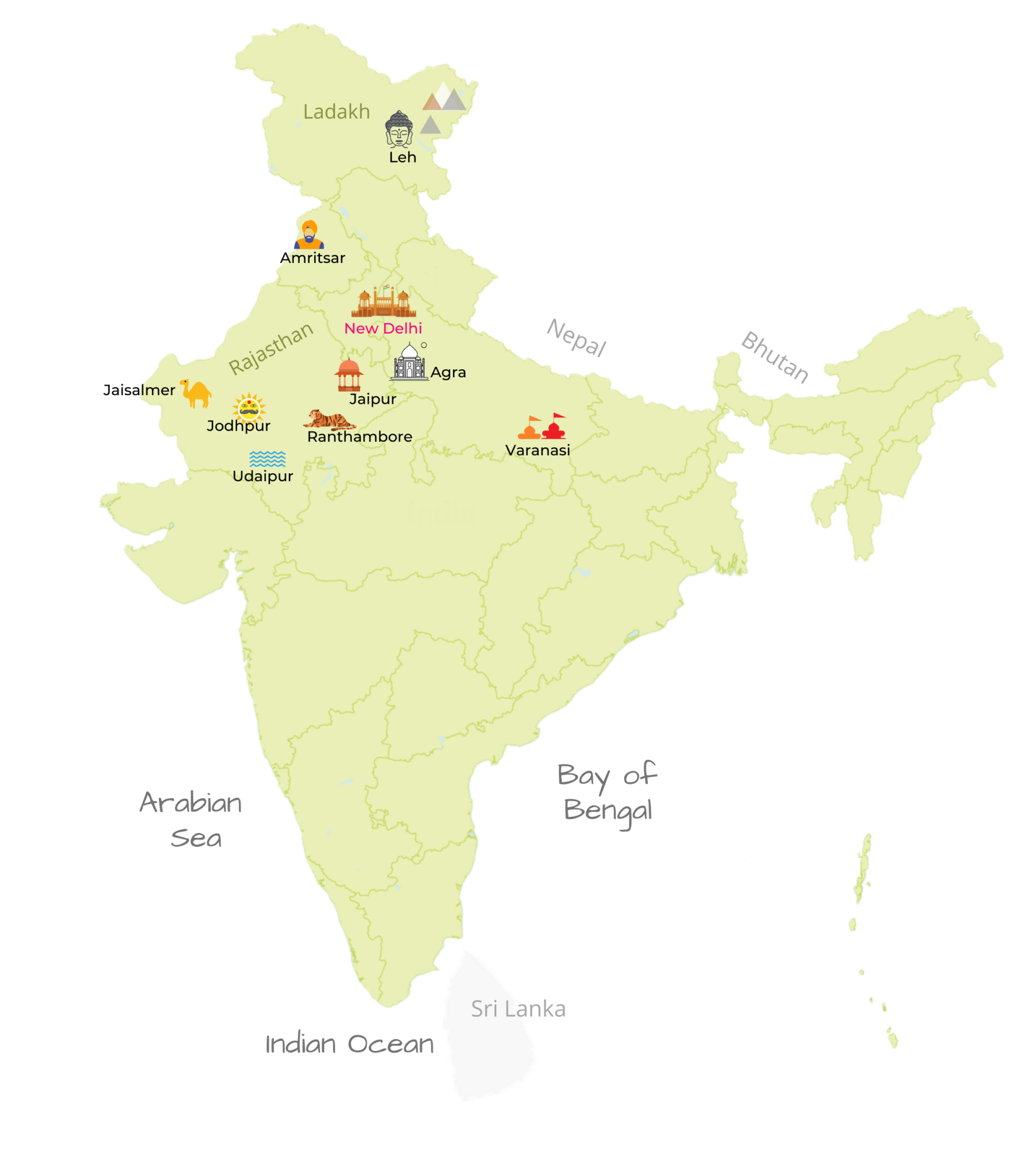 North India - Customized Travel to India for authentic experiences